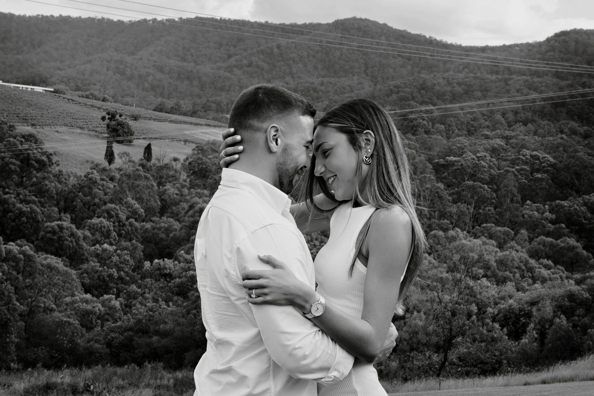 A Perfect Proposal At Audrey Wilkinson Vineyard: Jordan And Steph's ...
